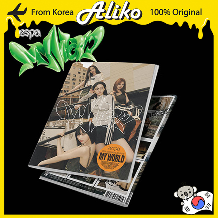 Aespa 3rd Mini Album My World Tabloid Ver Shopee Philippines