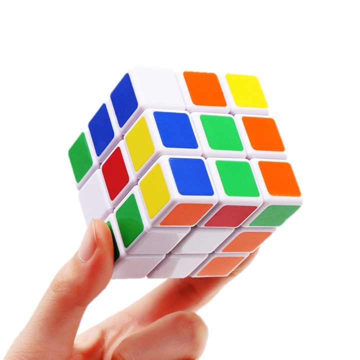 FULL Size Rubik's Cube l Brain Teaser Puzzle l Kids Birthday Party ...