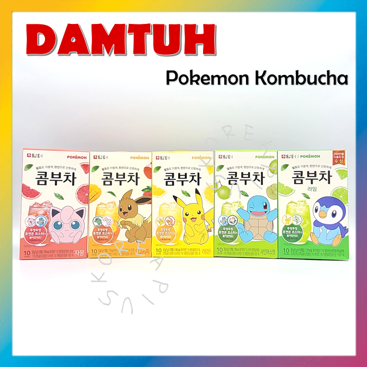 [DAMTUH] Pokemon Kombucha 5g X 10T | Shopee Philippines