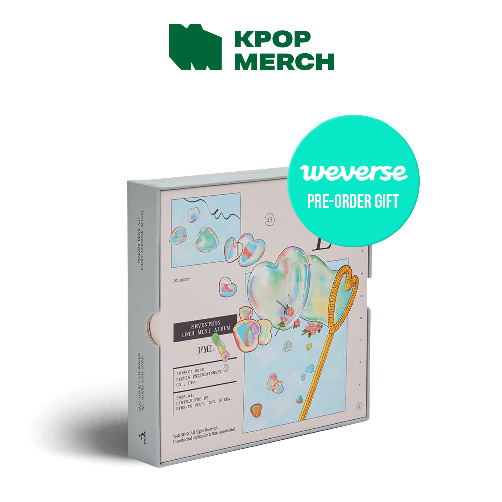 (Weverse POB) SEVENTEEN - 10th Mini Album [ FML ]_Carat version (Random ...