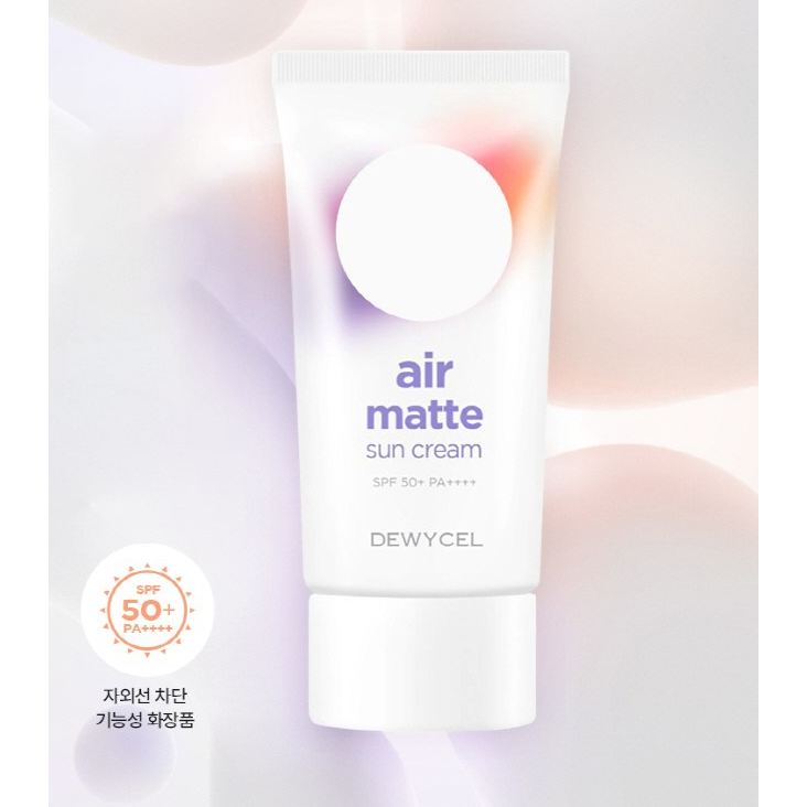dewycel air matte sun cream SPF50+ PA++++ 40ml | Shopee Philippines