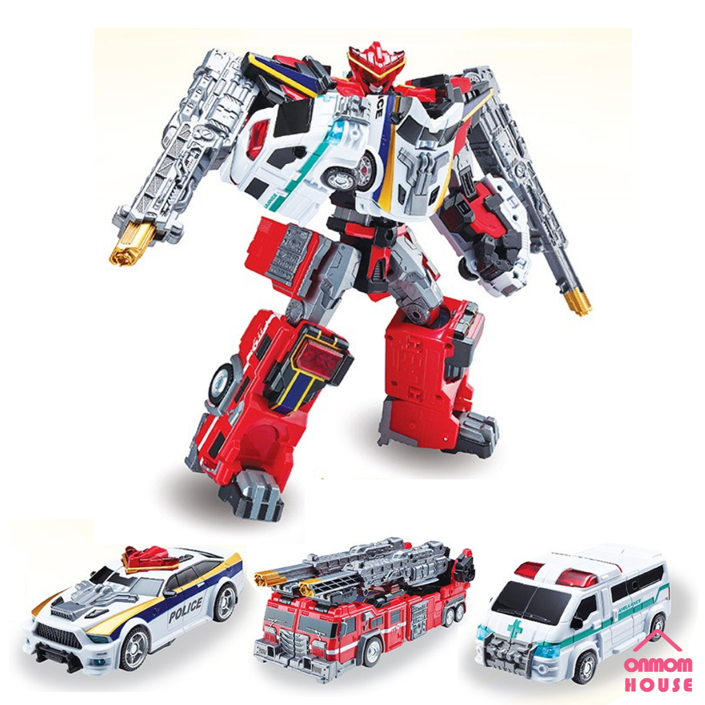 TOBOT V GIGANT V 3-Integration Rescue Transformer Robot for Gigant ...