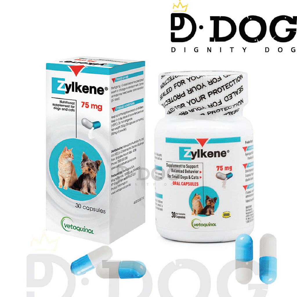 VETOQUINOL 】 질켄 30 tablets ZYLKENE Nutritional supplement to Support ...
