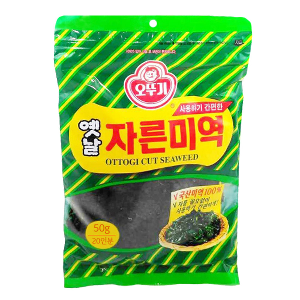 Ottogi Old Cut Seaweed 50 g Dry Seaweed 자른 미역 | Shopee Philippines