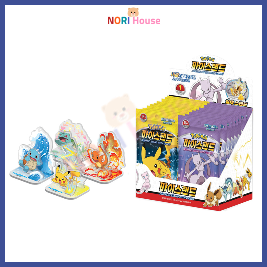 Pokemon My Stand Acrylic Figure Collection Set Pack Pikachu Charmander ...