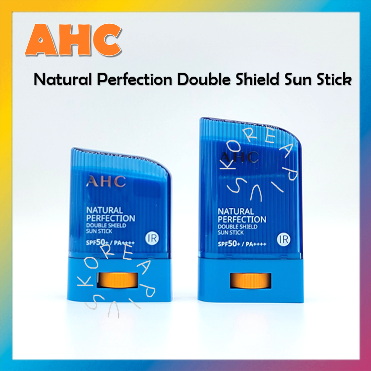 [AHC] Natural Perfection Double Shield Sun Stick SPF50+ PA++++ 14g/ 22g | Shopee Philippines