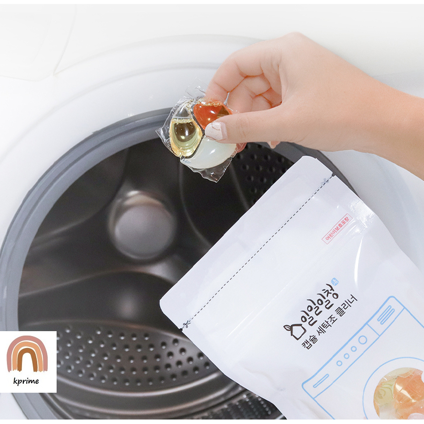 [kprime] Korean Ilililcheong Washing Machine Cleaner Capsule 1pack ...