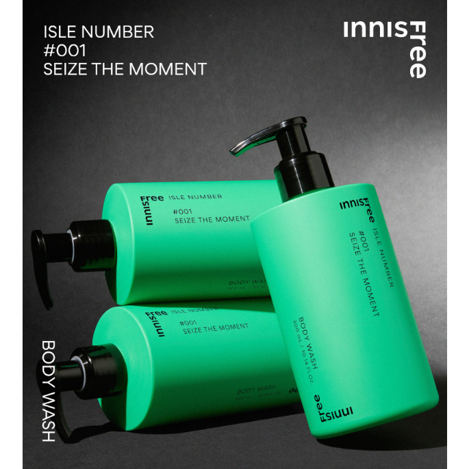 Innisfree ISLE Number #001 SEIZE THE MOMENT Body Wash 300mL | Shopee ...