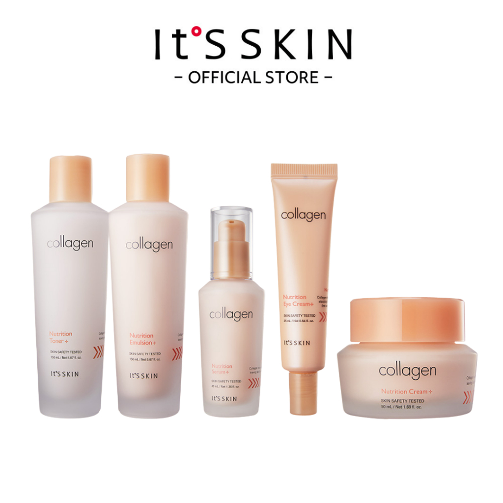 It's Skin Collagen Nutrition Marine Collagen Set (Toner 150ml, Emulsion ...
