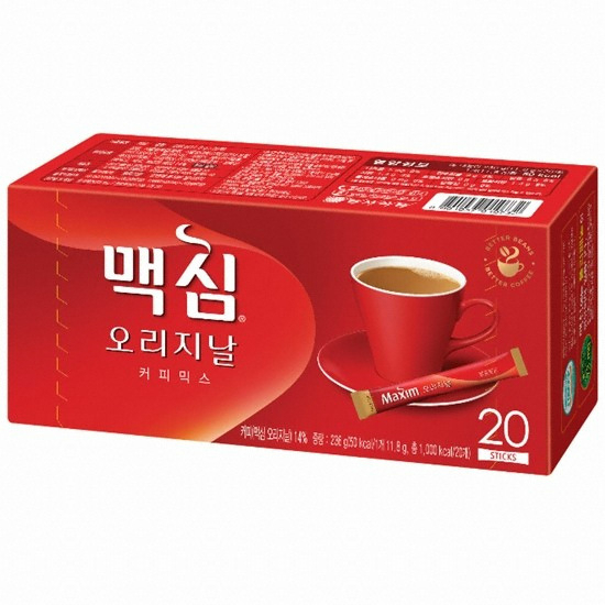 Maxim Original Coffee Mix / Korean Instant Coffee Stick 20T | Shopee ...