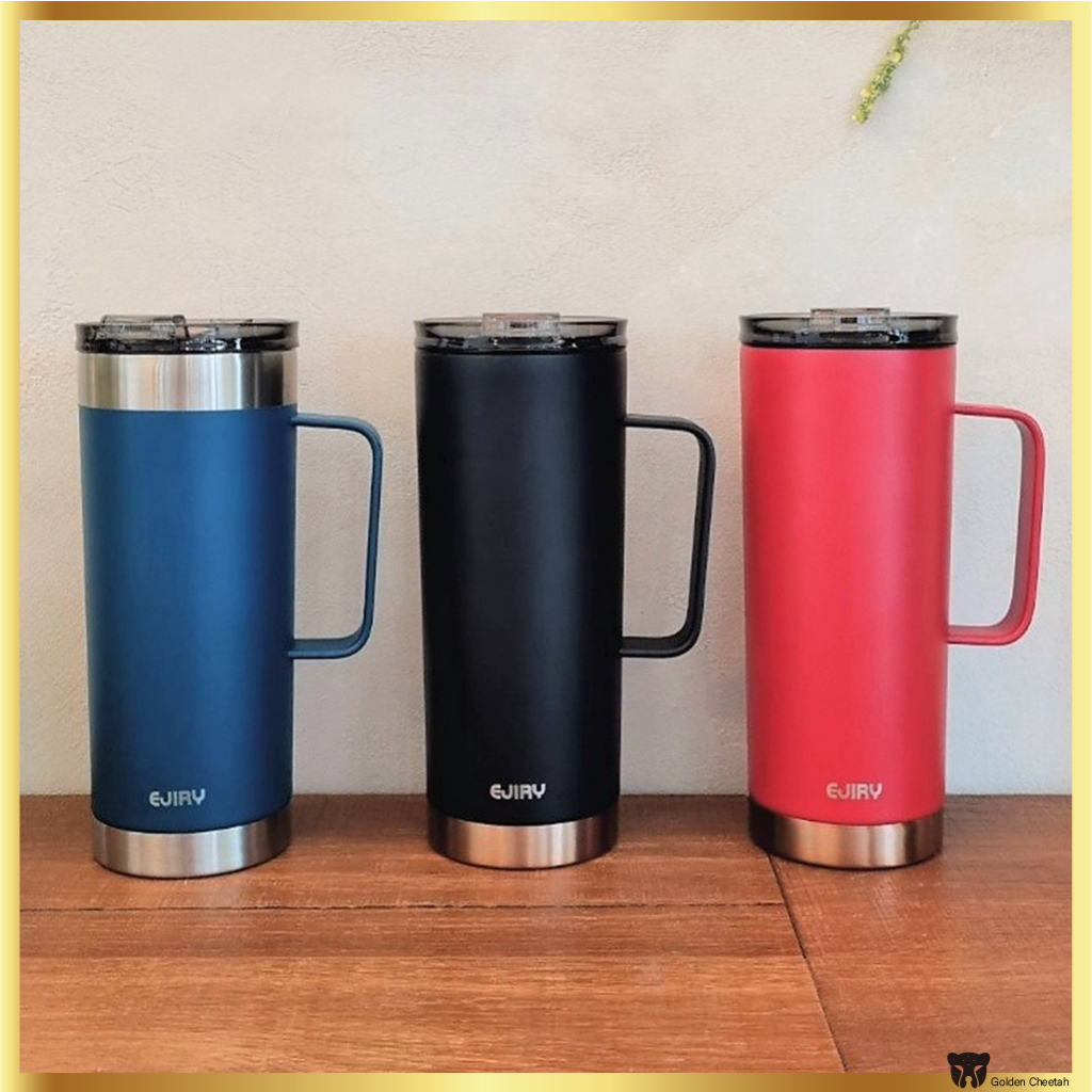 Ejiry Blanc Tumbler Insulation Totally Airtight Mug 360ml 600ml | Shopee Philippines