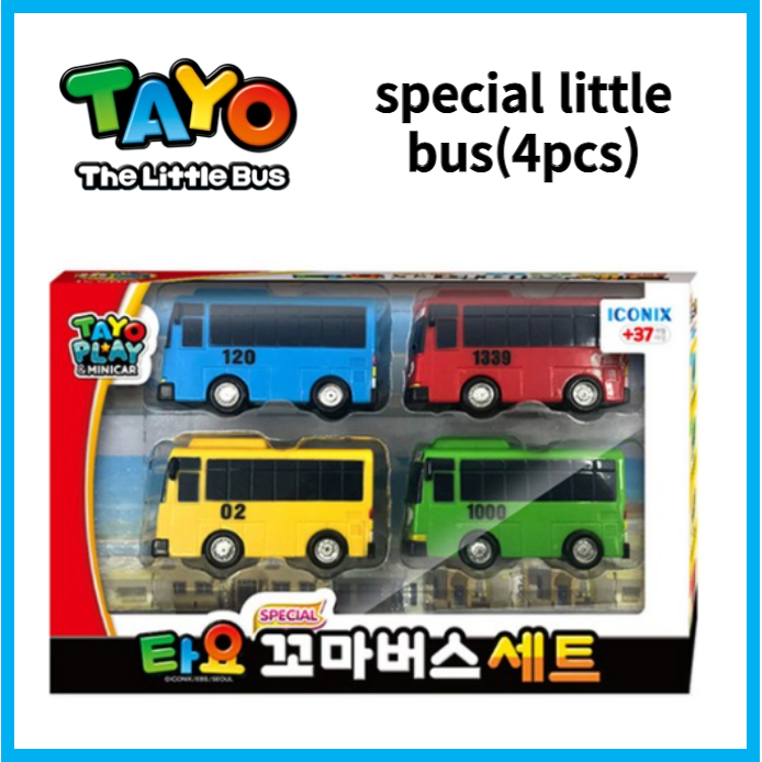 Tayo special little bus Toys for Kids Rogi Tayo Gani Lani (4pcs ...
