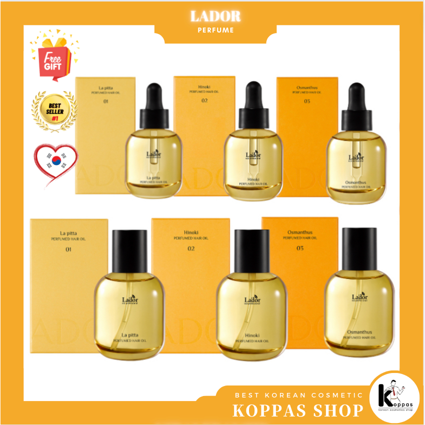 [Lador] Perfumed Hair Oil // La Pitta // Osmanthus // Hinoki - 30ml/80ml LA'DOR | Shopee Philippines