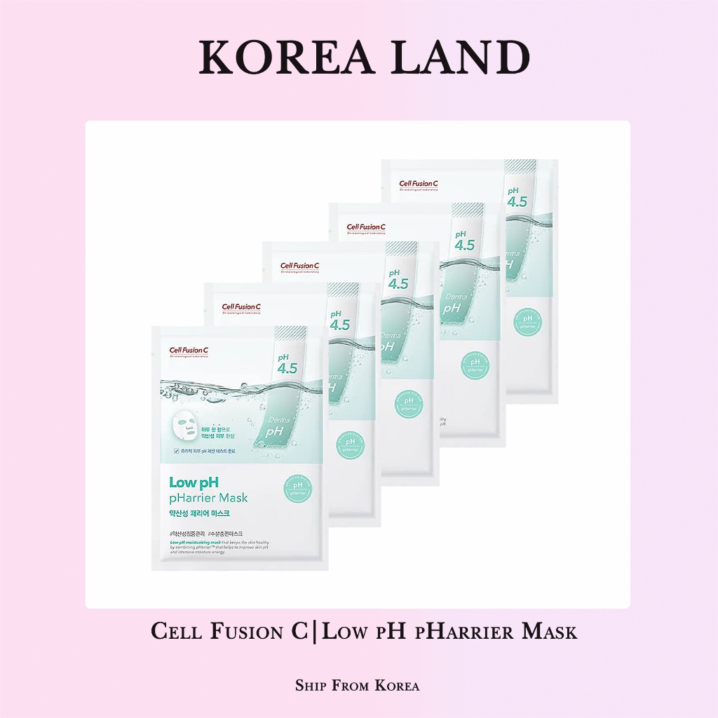 Cell Fusion C | Low pH pHarrier Mask (25ml*5 sheets) | Shopee Philippines