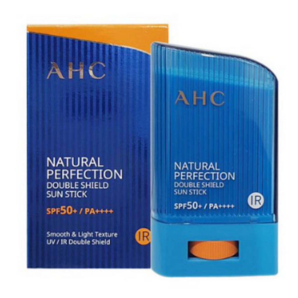 AHC NATURAL PERFECTION DOUBLE SHIELD SUNSTICK 14g 17g 22g | Shopee ...