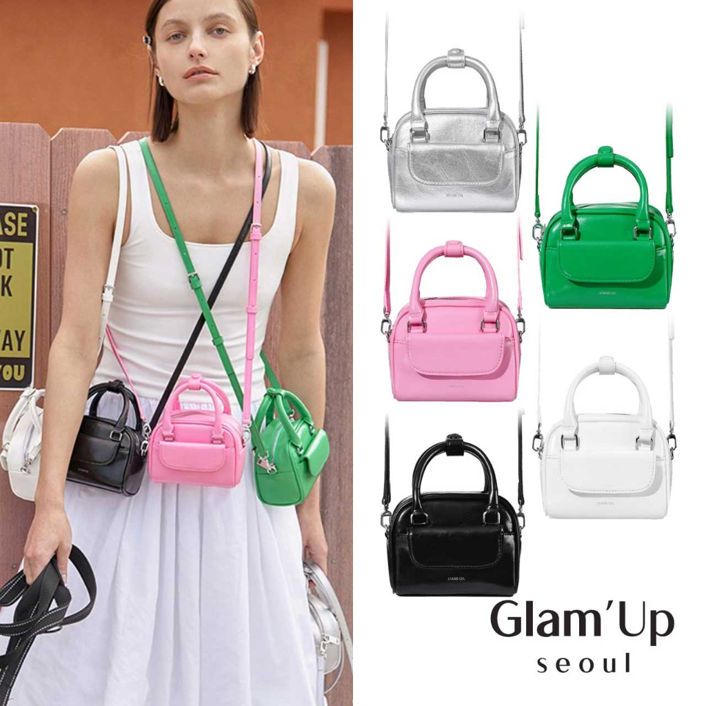 GU🇰🇷 [Stand Oil] Chubby Bag Tiny (5colours) Mini Crossbody Bag Korea ...