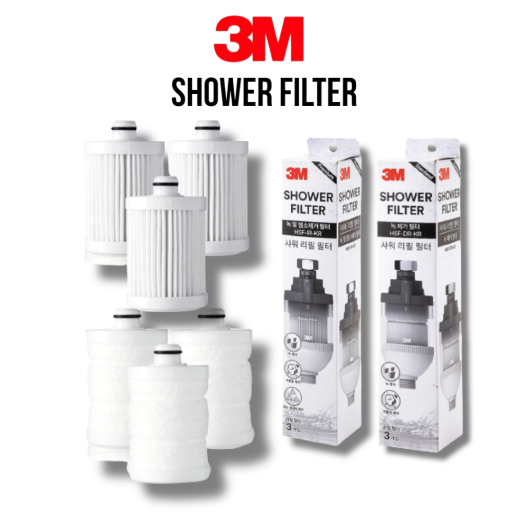 3M Premium Shower Refill Filter - Clean and Safe Shower Water | Shopee ...