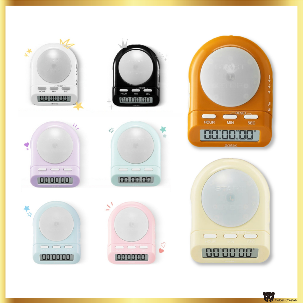 DRETEC Study Timer Stopwatch T186 T681 | Shopee Philippines