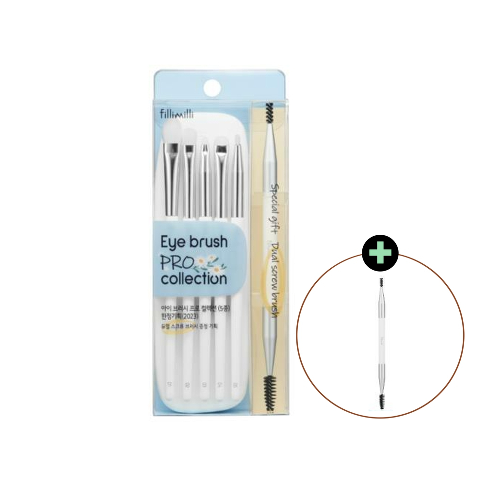 Fillimilli Eye Brush Pro Collection + Screw Brush | Shopee Philippines