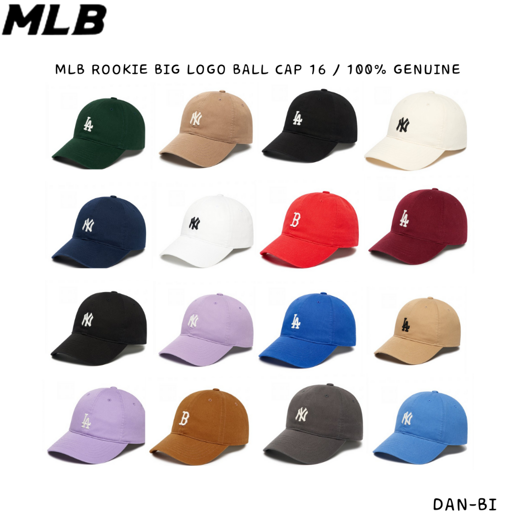 [MLB] ROOKIE Unstructured SMALL LOGO UNISEX BALL CAPS 16 COLORS /[APRIL ...