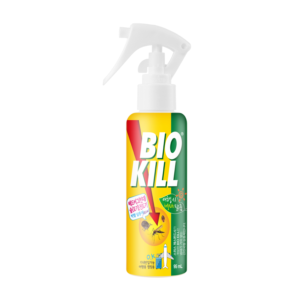 [Biokill]Insecticide Bio Kill Eco Friendly Portable 95ml Flea Tick ...