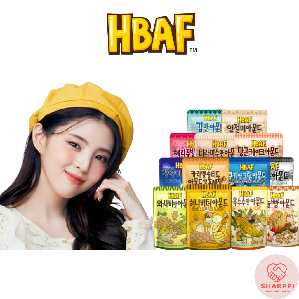 Hbaf Honey Butter Almond All Flavors 40g/ 120g | Shopee Philippines