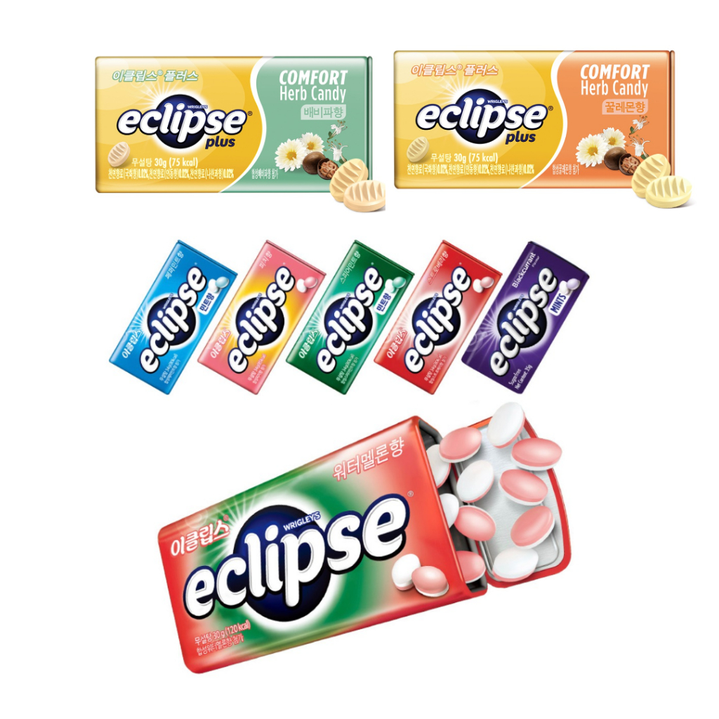 [Eclipse] New Sugarfree Mints Korean Snack Candy Strawberry Pepper Mint ...