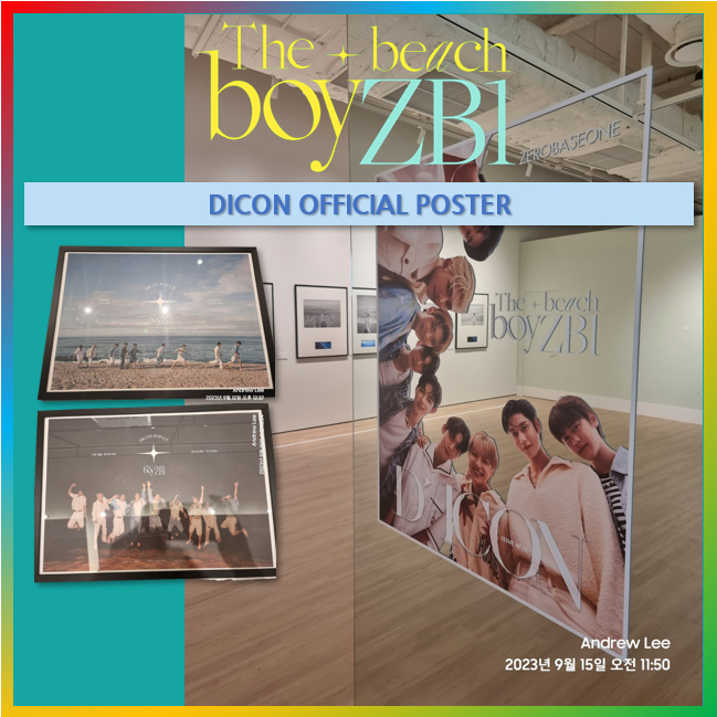 The Beach Boy DICON ZEROBASEONE ZB1 Official Poster | Shopee Philippines