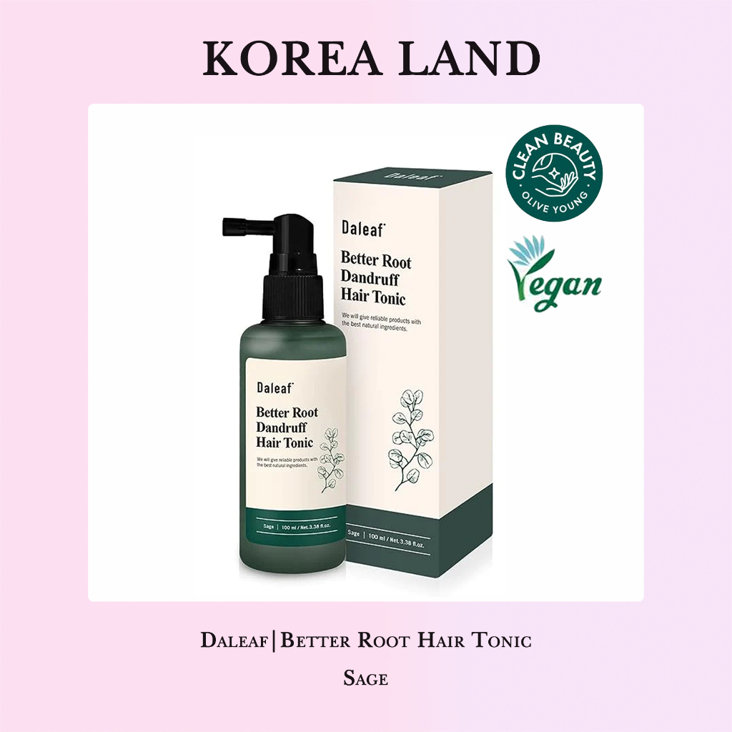 Daleaf | Better Root Hair Tonic - Chlorella/Sage Dandruff (100ml ...