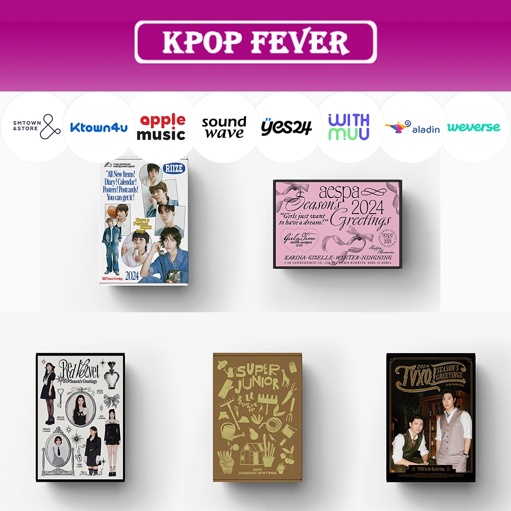 [POB] SM 2024 SEASON'S GREETINGS (RIIZE/AESPA/RED VELVET/SUPER JUNIOR ...