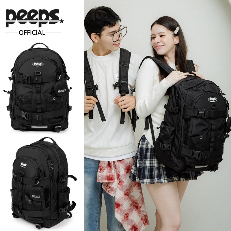 [PEEPS] Voltage Pack Backpack(Black) | Shopee Philippines