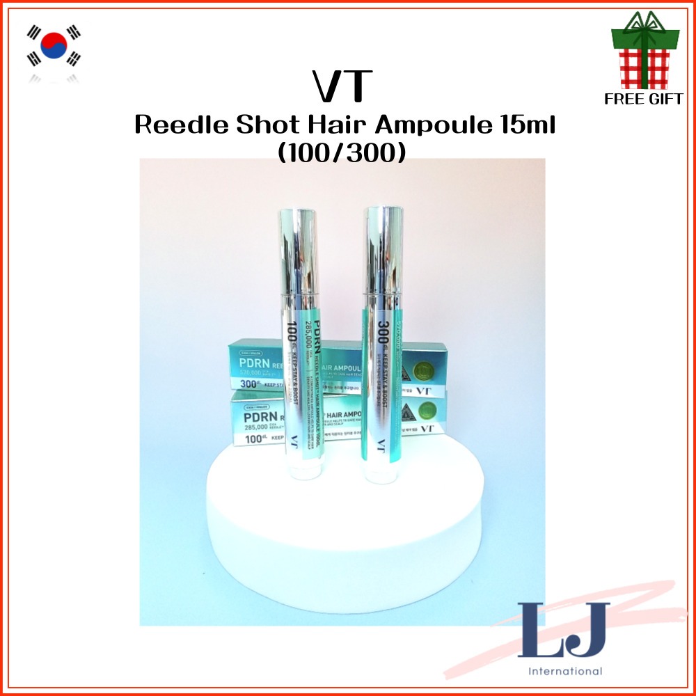 VT Cosmetics PDRN Reedle Shot Hair Ampoule 100dL/300dL | Shopee Philippines