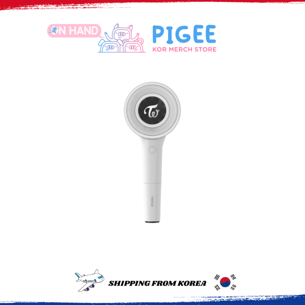 TWICE [ OFFICIAL LIGHT STICK ] FANLIGHT (CHEERING CANDYBONG) | Shopee ...