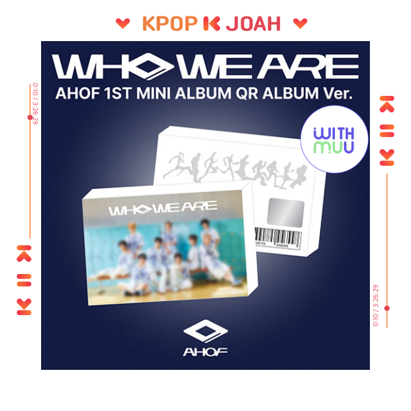 [POB] (QR ver.) AHOF [WHO WE ARE] 1st Mini Album (2nd Jul.2025 ...