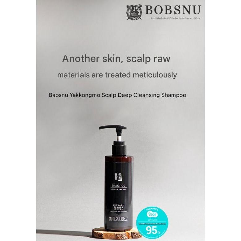 [KOREA] BOBSNU Yakkongmo Scalp Deep Cleansing Shampoo for Hair Loss Relief (400ml) | Shopee ...