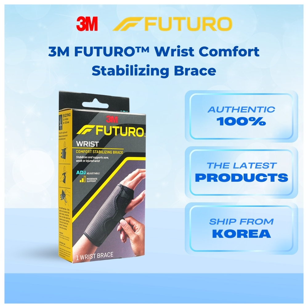 3M Futuro Adjustable Wrist Brace for Comfort and Stabilization - 1 Unit ...