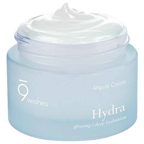 Nine Wishes Hydra Ampoule Cream 50ml - Deep Hydration with 43% Coconut ...