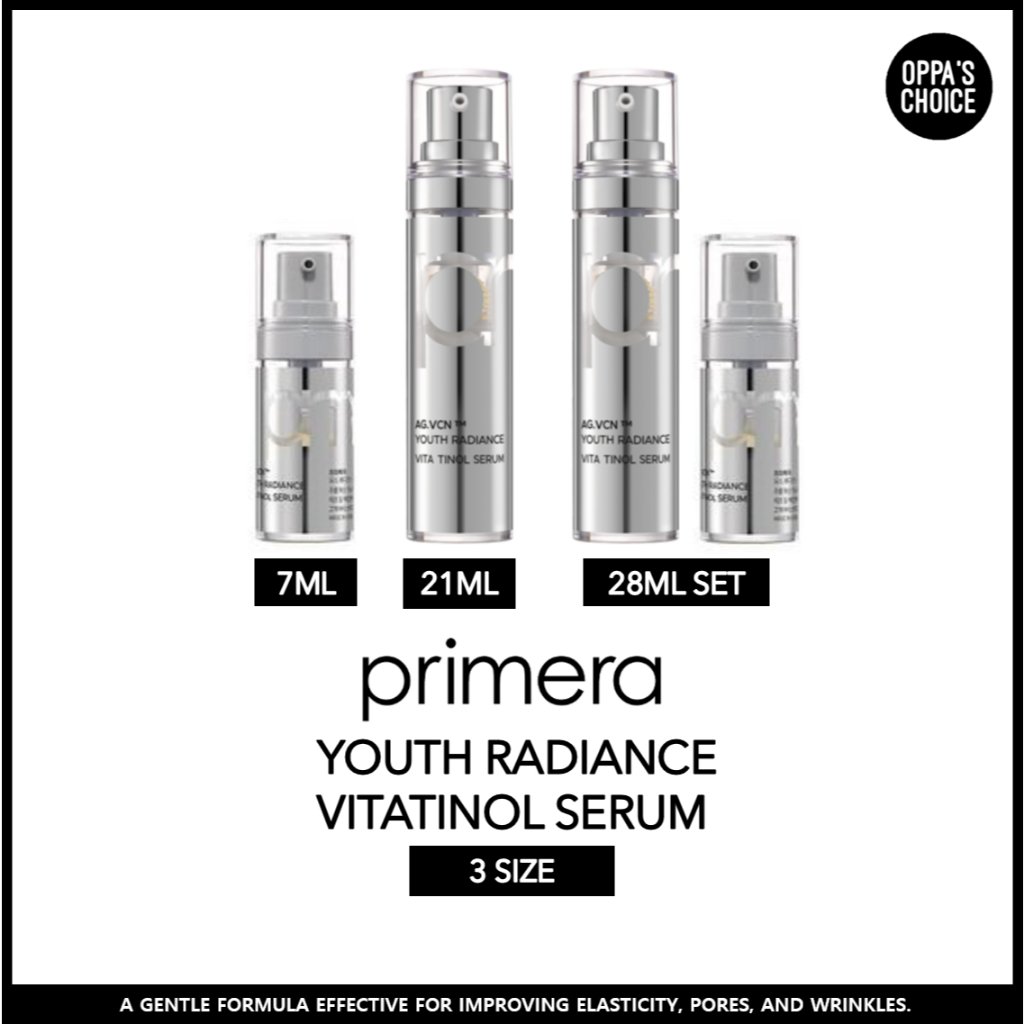Primera Youth Radiance Vitatinol Serum 21g | Shopee Philippines
