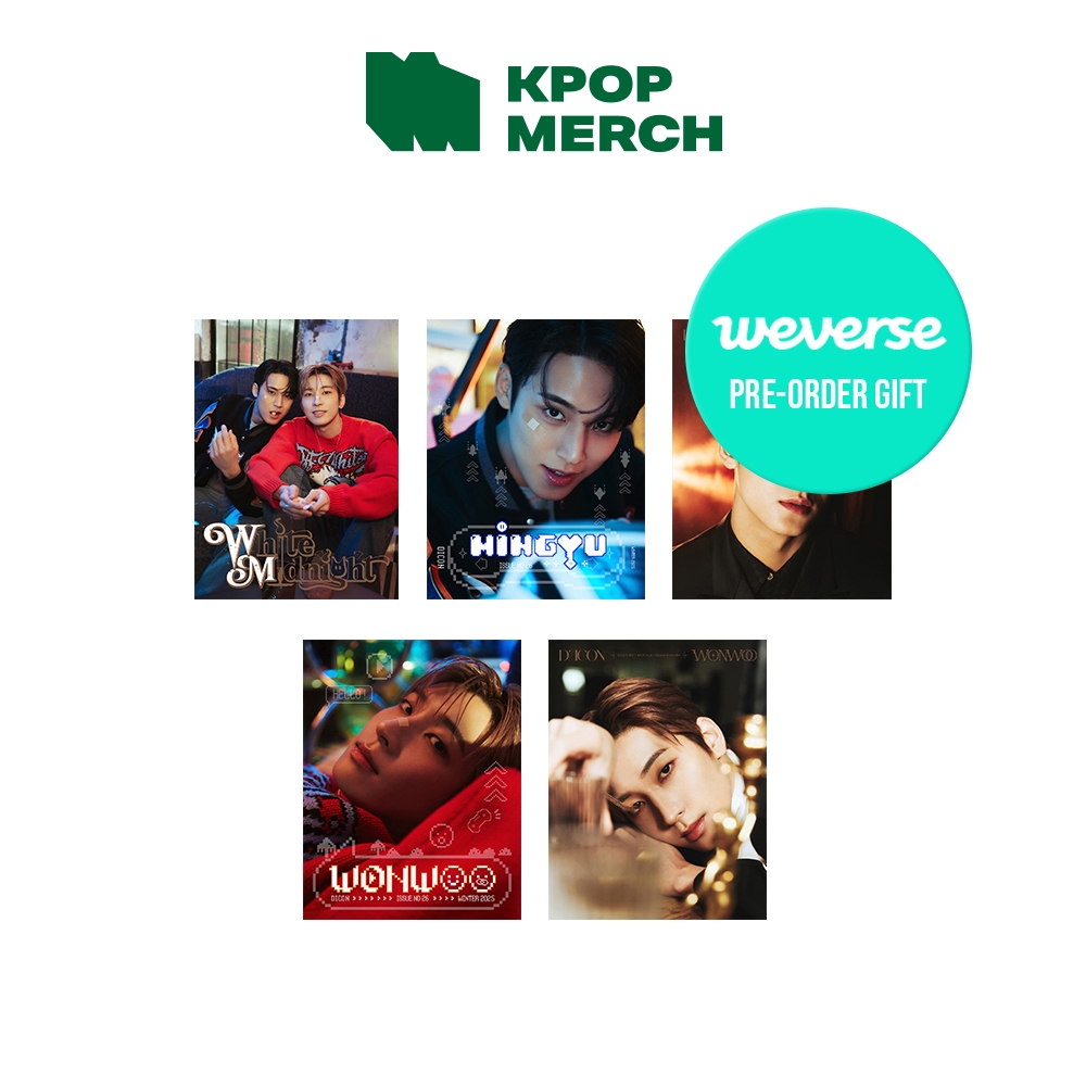 (Weverse Shop POB) SEVENTEEN - Dicon Issue N°26 WONWOO MINGYU [ White Midnight ] | Shopee ...