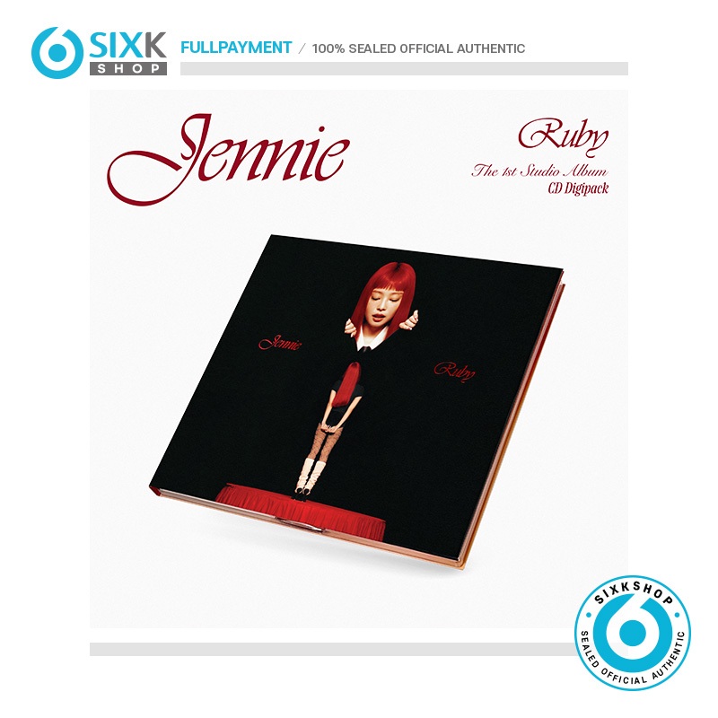 (CD Digipack ver) JENNIE The 1st Studio Album [Ruby] | Shopee Philippines