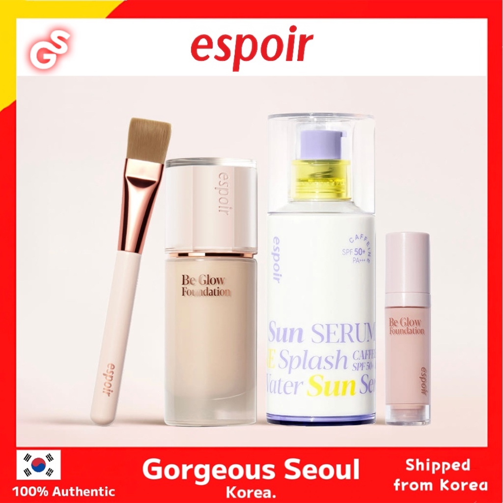 【espoir】 #NEW BE GLOW FOUNDATION SPF27 PA++ 30g 10 Colors /TO GO KIT ...