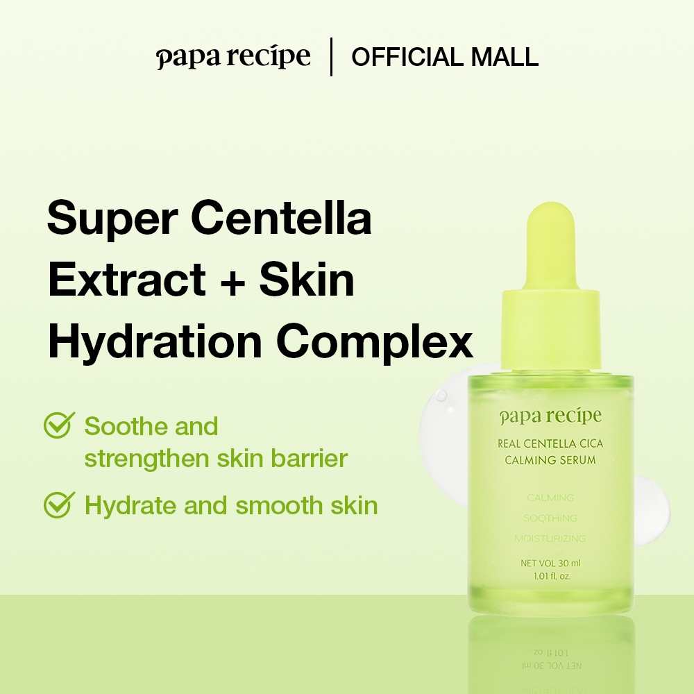 papa recipe Real Centella Cica Calming Serum (30ml) | Shopee Philippines