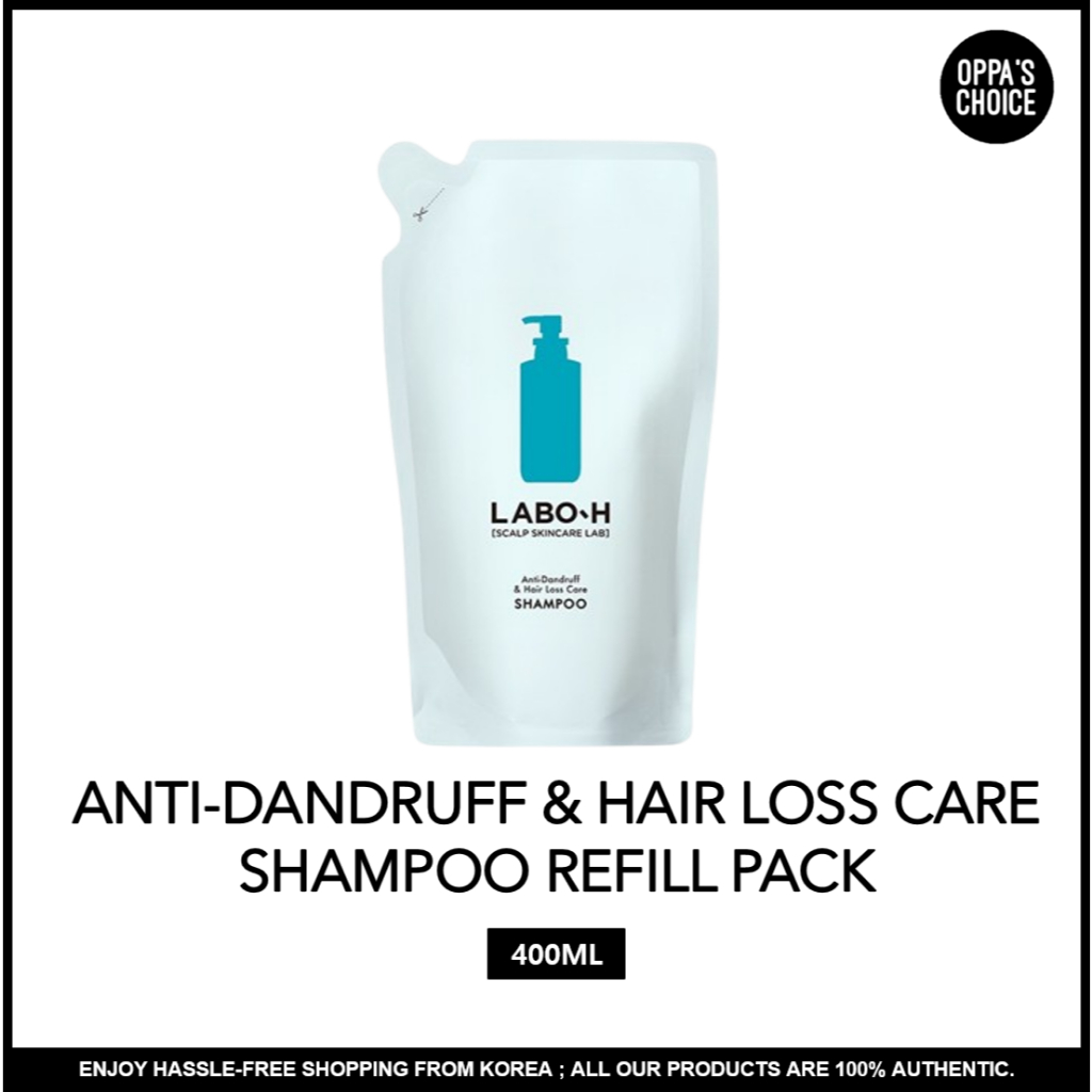 LABO-H ANTI ANTI-DANDRUFF & HAIR LOSS CARE SHAMPOO REFILL PACK 400ML ...