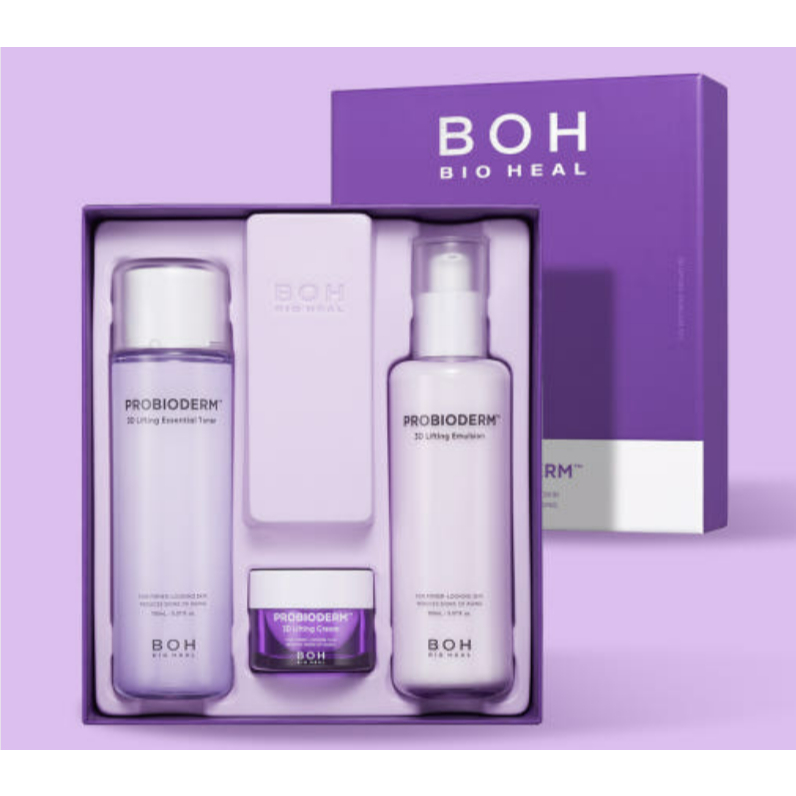 [Biohealbo] Probioderm 3D Lifting Skincare 2-piece set (Essential Toner ...