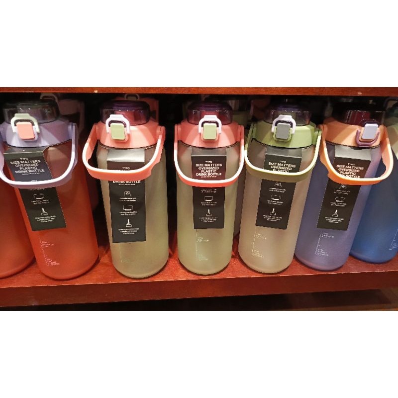 Typo Size Matters Oversized Plastic Drink Bottle 1680ml Original ...