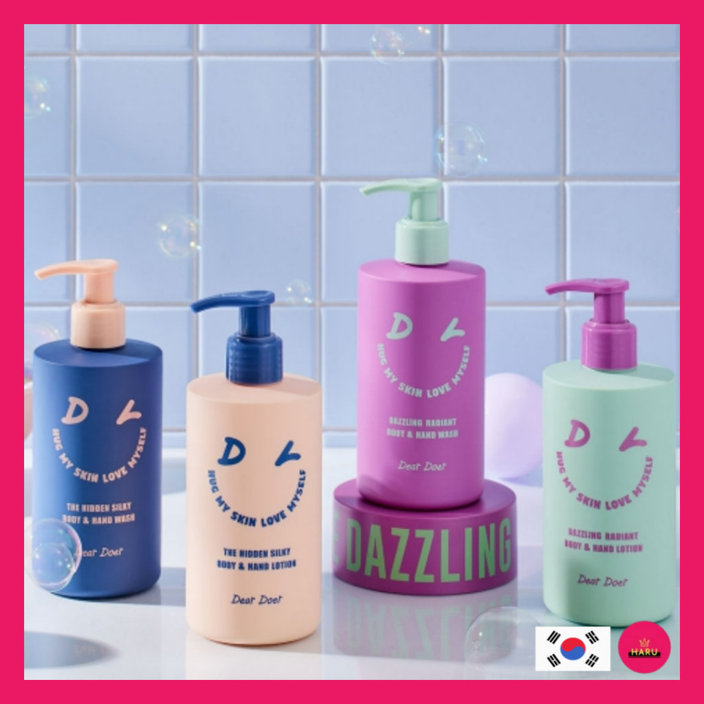 [Dear Doer] Silky Body Wash & Hand wash – 300ml (The Hidden / Dazzling Radiant / Breach Relaxing ...