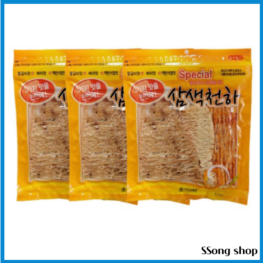 Korean Mixed Squid Snacks - Three Flavors | Shopee Philippines