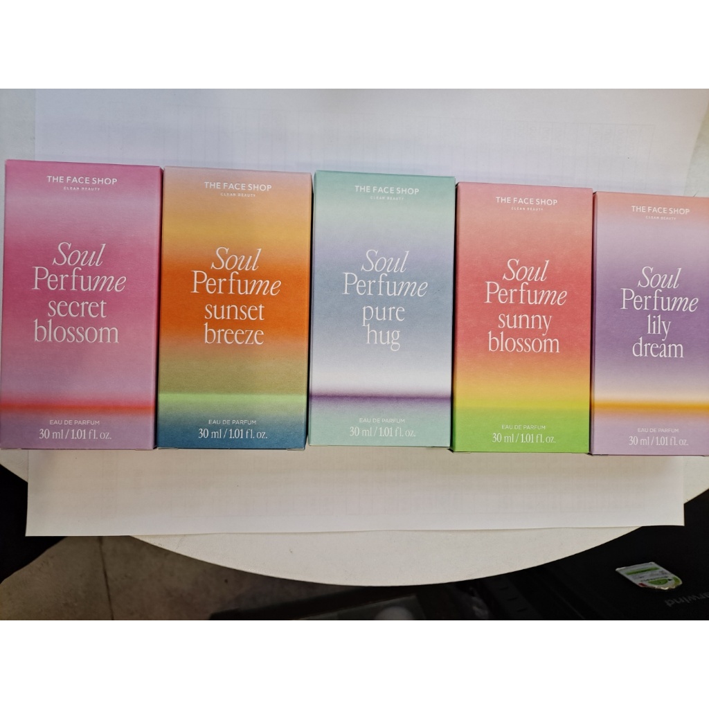 THE FACE SHOP Soul Perfume 30ml (NEW)/ Soul Perfume 5 kinds (Secret ...