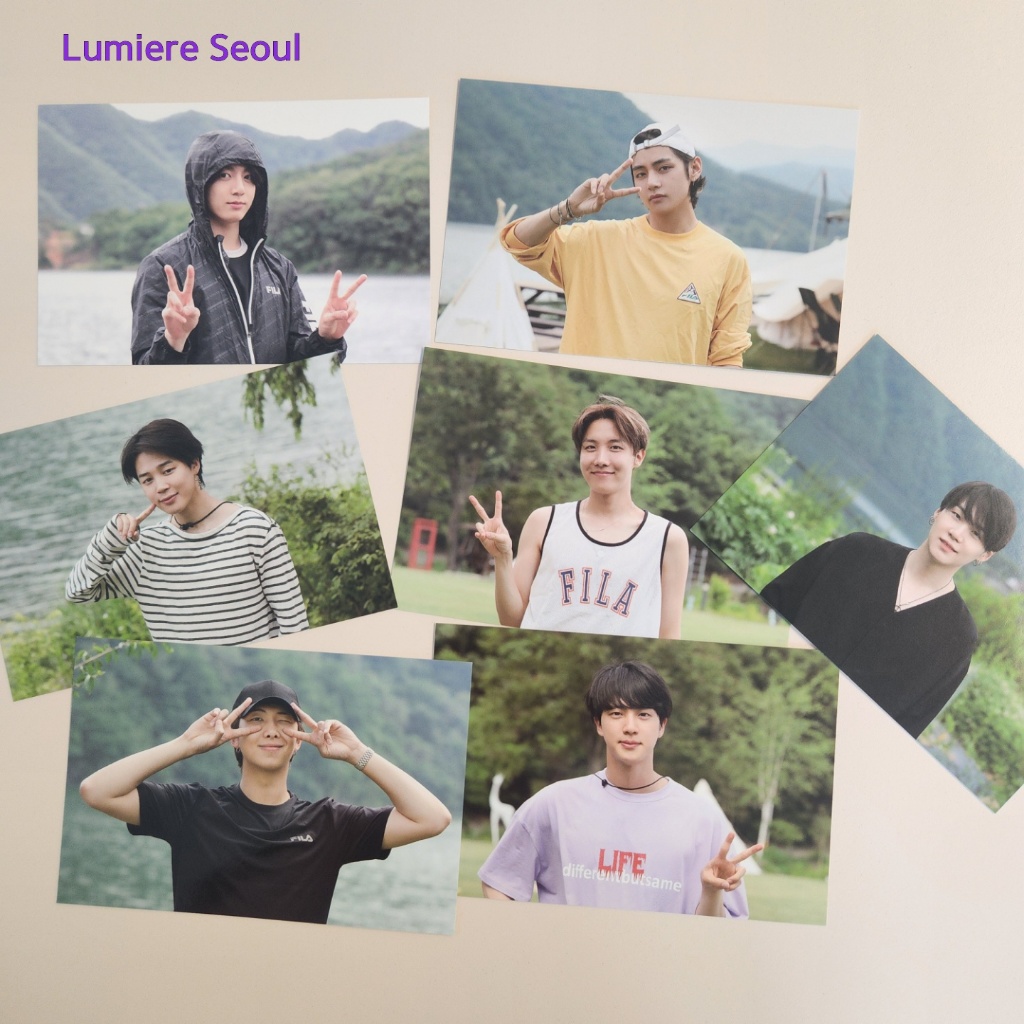 BTS IN THE SOOP Official Postcard Set (7 pcs / Full Set) | Shopee Philippines