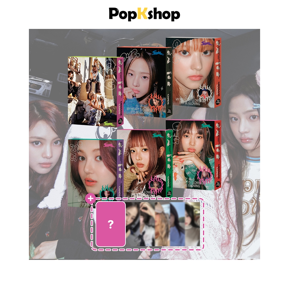 [GIFT] NewJeans NJ The 1st Single Album [ OMG ] Message Card ver NJZ | Shopee Philippines